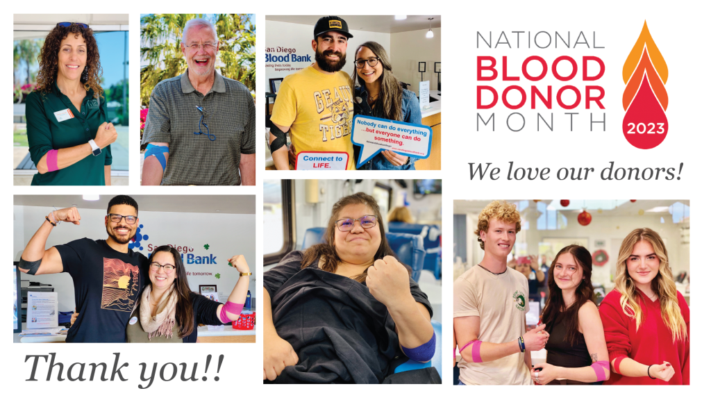 Celebrate Blood Donors During National Blood Donor Month in January ...